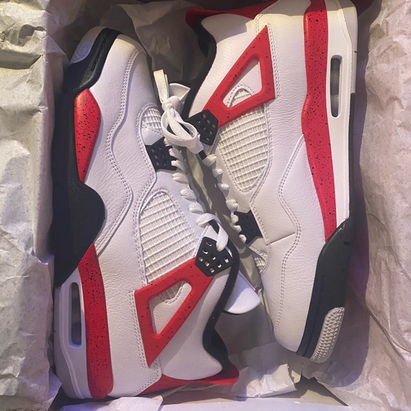 Jordan | Shoes | Cement Red Retro 4 | Poshmark